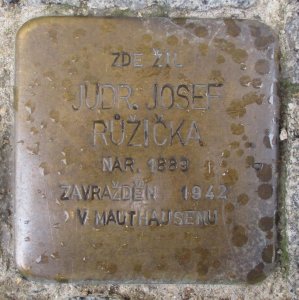 RŮŽIČKA JOSEF – Stolprestiene